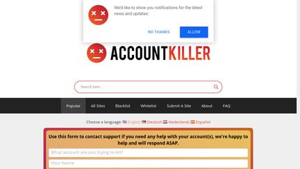 AccountKiller Reviews - 3 Reviews of Accountkiller.com | Sitejabber