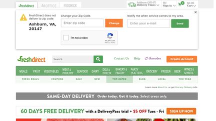 FreshDirect Reviews - 20 Reviews of Freshdirect.com | Sitejabber