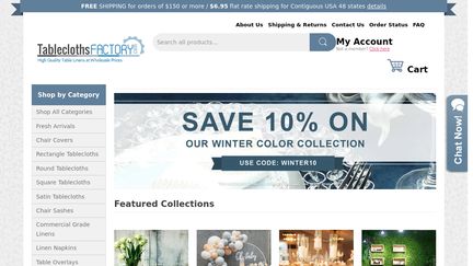 Table Cloths Factory Reviews - 14 Reviews of Tableclothsfactory.com ...