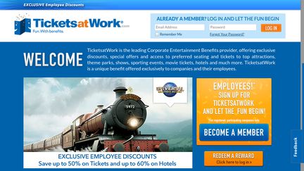 Ticketsatwork Reviews - 3 Reviews of Ticketsatwork.com | Sitejabber
